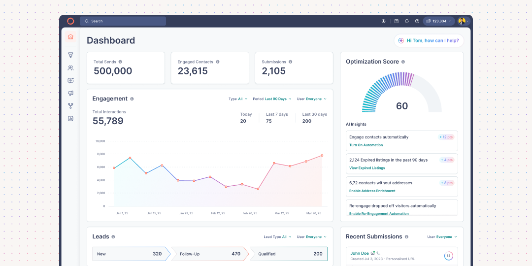 Your Command Center: The New Home Dashboard Puts Critical Insights Front & Center